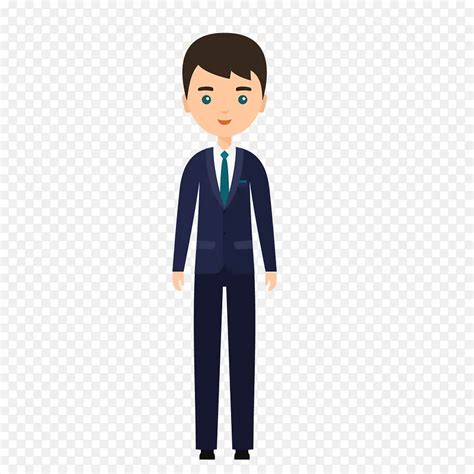 卡通商务男子矢量图PNG图片素材下载 图片编号yrvovgxp 免抠素材网