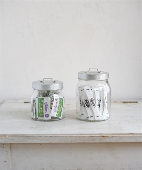 맬브라운 빈티지 유리 캐니스터 유리병 S 위시버킷