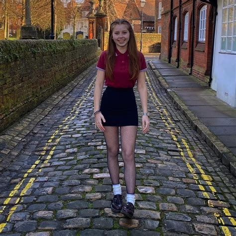 Fred Perry Girls Seductive Clothes Outfit Inspo Fall Skater Skirt Dress