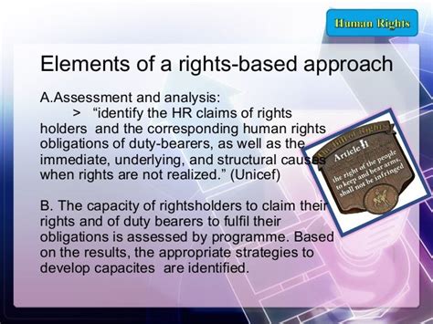 Right Based Approach