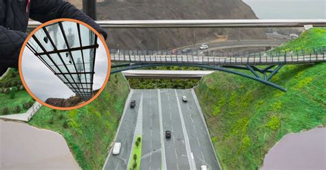 Puente De Vidrio Entre Miraflores Y Barranco Pasarela De Cristal Será