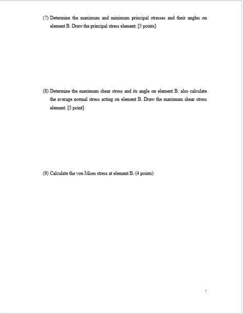 problem 3 [40 points] bending moment on a shaft