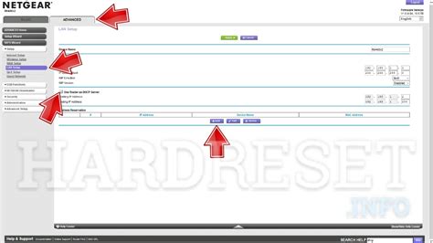 configure dhcp on netgear router how to
