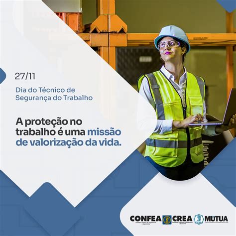 27 De Novembro Dia Do Engenheiro E Do Técnico De Segurança Do Trabalho