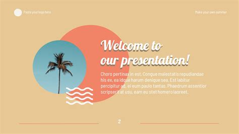 Powerpointhub Summer Template 2 Powerpoint Hub