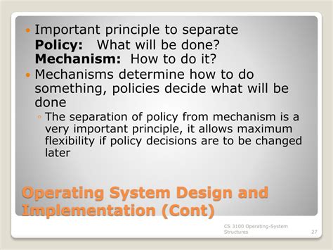 PPT Operating System Structures PowerPoint Presentation Free Download ID