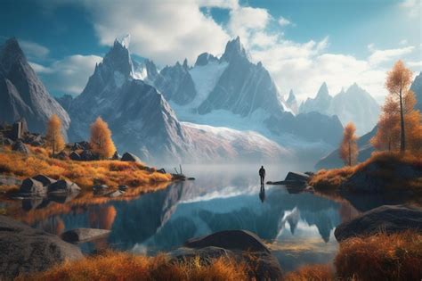 Premium Ai Image Generative Ai Captivating Travel And Exploration Seriesxa