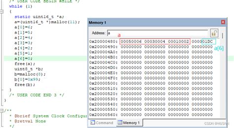 32位单片机 使用malloc分配失败的一种情况malloc函数分配失败 Csdn博客