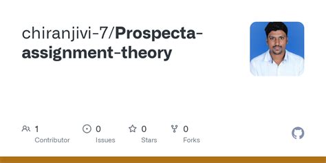 Github Chiranjivi 7prospecta Assignment Theory