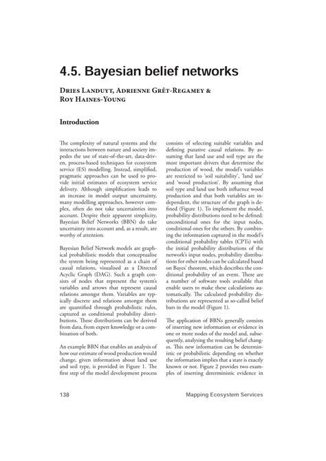 Pdf Bayesian Belief Networks