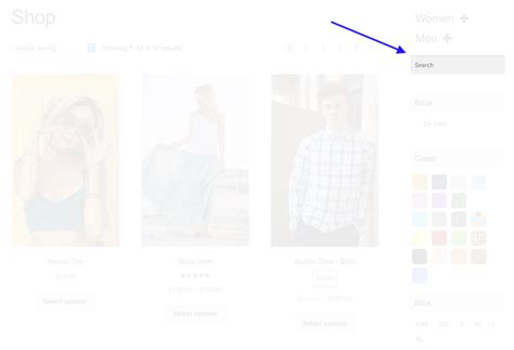 Product Filter Search WooCommerce