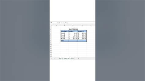 Want To Add Numbers In Excel The Easy Way Use The Sum Function Sumformula Excelforbeginners