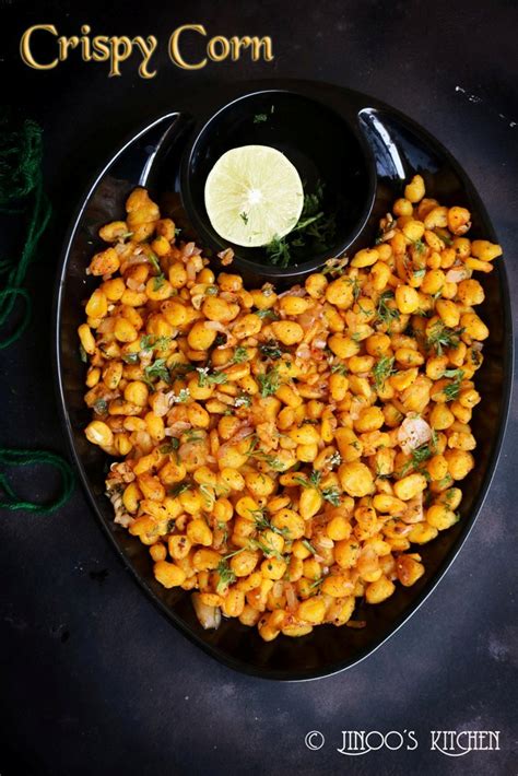 Crispy Corn Recipe Barbeque Nation Style Crispy Corn Recipe Jinoos Kitchen
