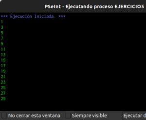 Ejercicios Con Estructura Repetitiva Mientras En Pseint