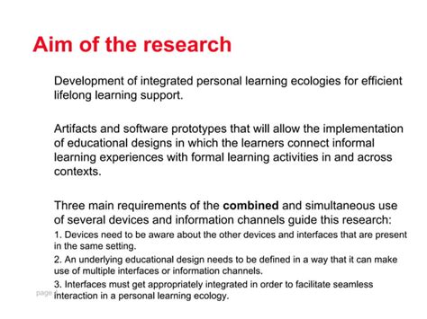 Ubiquitous Learning Ecosystem For Lifelong Learners Ppt