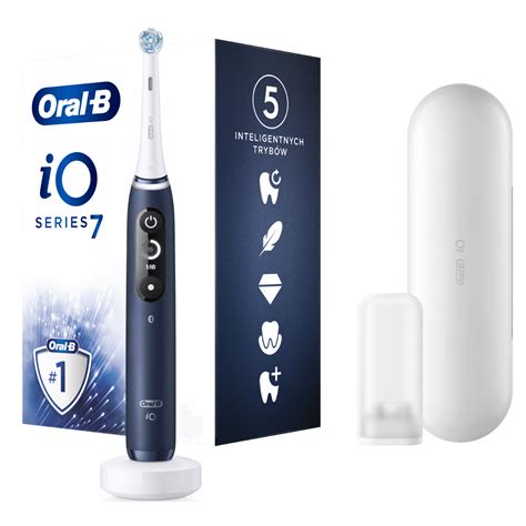 Oral B Io Series 7 Sapphire Blue Elektrický Zubní Kartáček
