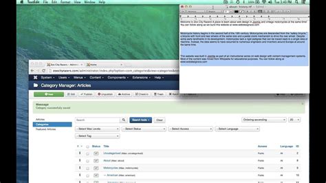 Joomla 3 Tutorial Lesson 1 Youtube