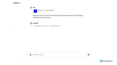 Web Scraping Using Chatgpt Code Interpreter