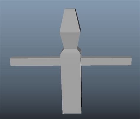 Choklet Cross 3d Model Cgtrader