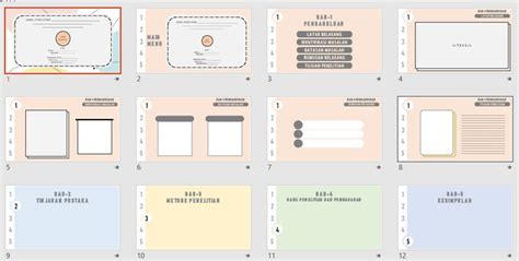 Download Ppt Skripsi Gratis Desain Powerpoint Templat Power Point Presentasi