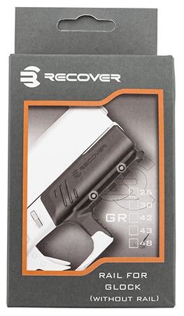 Recover Tactical GR4801 Full Size Rail For Glock 48 Black Elite Firearms