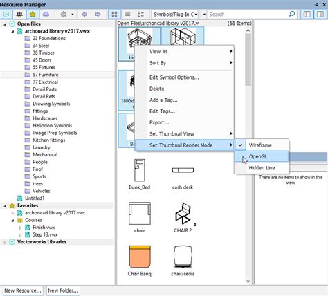 Resource Manager Troubleshooting Vectorworks Community Board