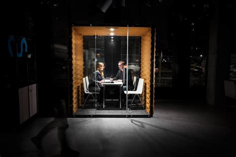 vank s soundproof pods offer private workspaces for open plan offices