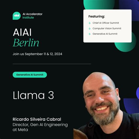 Ai Accelerator Institute On Linkedin Llama3 Genai Berlin Ai