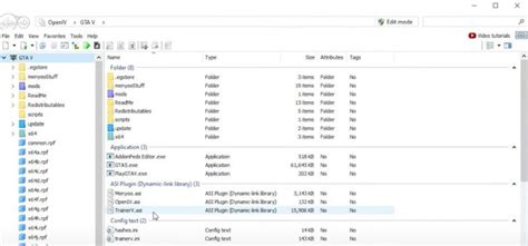 How To Use Openiv To Create Mods Folder Activate Edit Mode