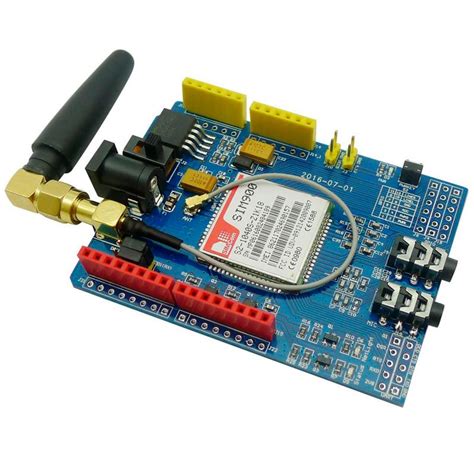 Sim900 Gprs Gsm Шилд для Arduino Uno купить в магазине радиодеталей Chipster Ru