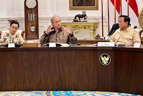 Investor Kelas Dunia Ray Dalio Tegaskan Datang Ke Indonesia Bukan