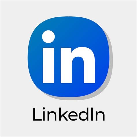 Premium Vector Linkedin Logo Design