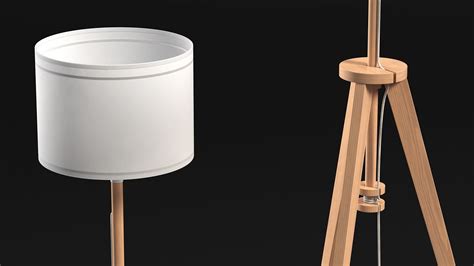 목재 플로어 램프 3d 모델 24 3ds Blend C4d Fbx Max Ma Lxo Obj Free3d