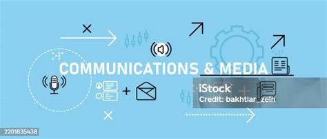 통신 및 미디어 개념적 채팅 소셜 온라인 통신 네트워크 연결 상호 작용 저널리즘 뉴스 콘텐츠 생성 광고 아이콘 개념 디자인 삽화 0명에 대한 스톡 벡터 아트 및 기타 이미지