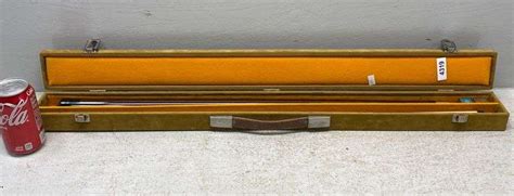 Cisero Murphy Billiards Stick W Case Dixons Auction At Crumpton