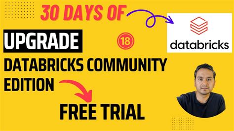 day 18 upgrade from databricks community edition to 14 days free trial