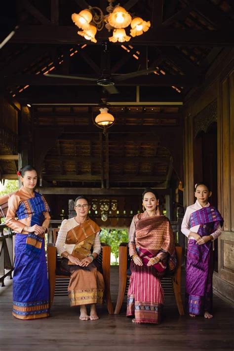 Laos 🇱🇦 Laos Traditional Dress In 2024 Traditional Dresses