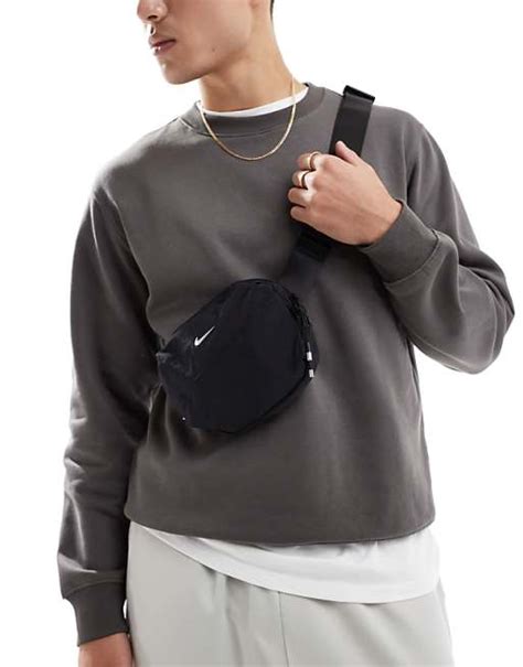 Nike Aura Fanny Pack In Black Asos