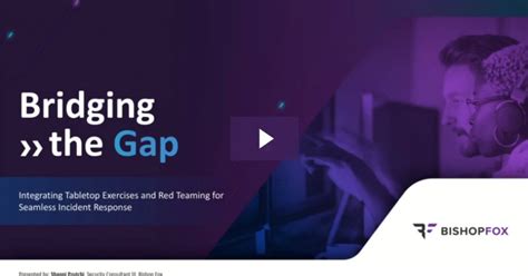 bridging the gap integrating tabletop exercises and red teaming for