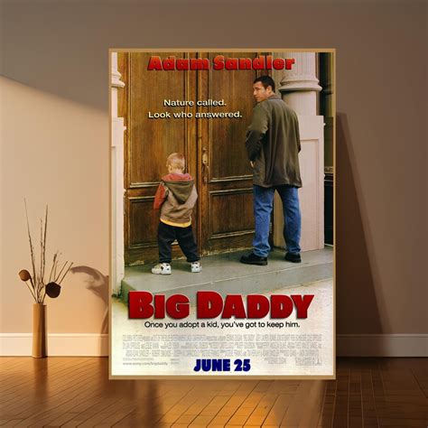 Big Daddy Movie Posterhome Decorposter Troom Decorwall Art Etsy