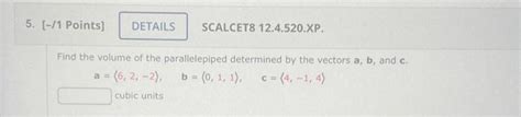 Solved Find An Equation Of The Plane The Plane Through The Chegg Com