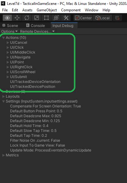 No Ui Input Actions After Scene Load Unity Engine Unity Discussions