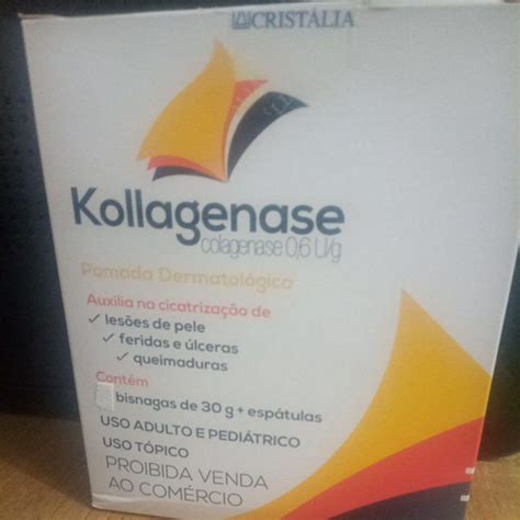 Kollagenase Pomada 5 Bisnagas 30g Com Cloranfenicol Shopee Brasil