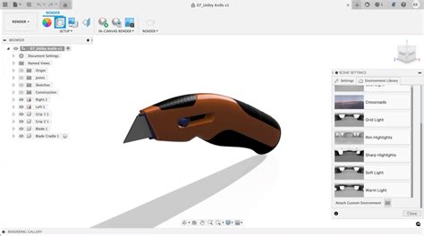Understanding The Render Workspace In Fusion 360 Fusion 360 Blog
