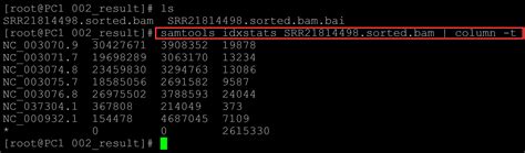 Samtools 的常用命令 小鲨鱼2018 博客园
