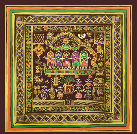 Folk Art Of Nimar Region Exhibited In Aadivart Museum