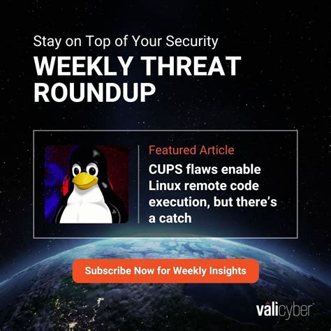Cybersecurity Unix Cups Linux Vali Cyber