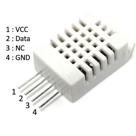 Jual Dht22 Sensor Temperature And Humidity Dht 22 Sensor Suhu And Kelembapan Kode 002 Shopee