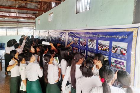 ဘုတ်ပြင်းမြို့ အ ထ က ဘုတ်ပြင်းကျောင်း၌ စာဖတ်ရှိန်မြှင့်တင်ရေး လူငယ်စကားဝိုင်းကျင်းပ