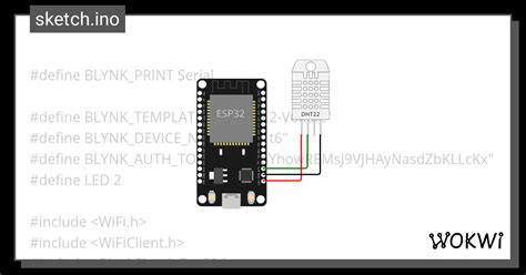 Topik 7 Dht Blynk Awal Wokwi Esp32 Stm32 Arduino Simulator